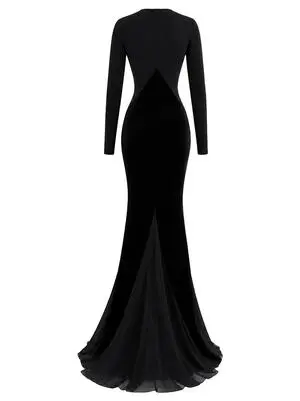 RICK OWENS RICK OWENS Combination Dress With Contrast Detailing