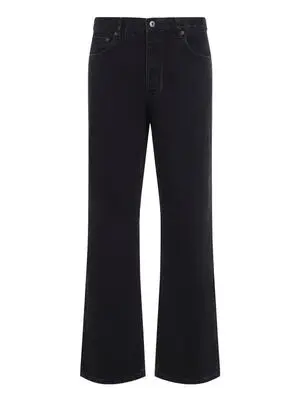 Off-White Half Arrow Slim Relax Jeans - Black