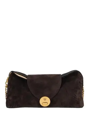 Versace Versace Leather Mini Clutch Black