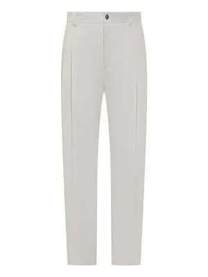 Givenchy Tailored Cotton Trousers - Ivory