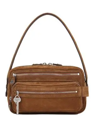 Acne Studios ACNE STUDIOS Camero Party Suede Crossbody Bag Cognacbrown