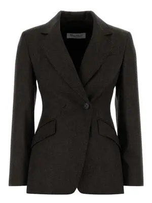 Max Mara MAX MARA Wool Blazer Brown
