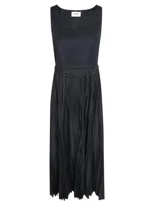 Max Mara Silk-blend Gown - Nero