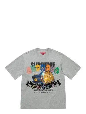 Supreme Fw26 Undisputed S/s T-shirt - Heather Grey