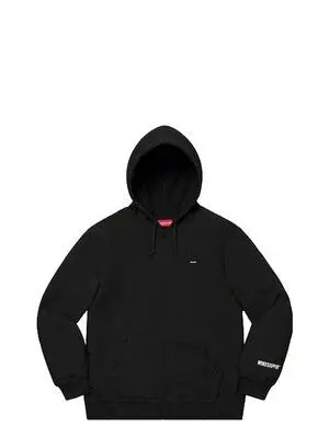 Supreme Windstopper Zip Up Hooded Sweatshirt - Black