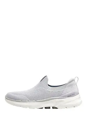 Sketchers Go Walk 6 Slip-on Athletic Sneakers - Light Grey