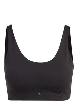 Adidas Coreflow Luxe Studio Medium-support Bra - Black