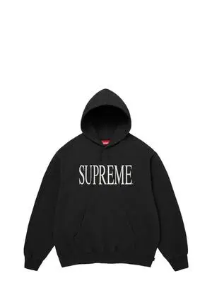 Supreme Capital Hooded Sweatshirt - Black