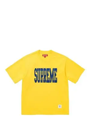 Supreme Supreme Fw26 Stretch Appliqué S/s T-shirt 'yellow' Yellow