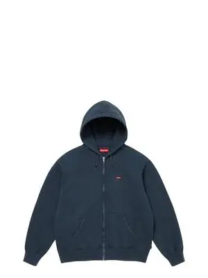Supreme Small Box Zip Up Hooded Sweatshirt - Navy