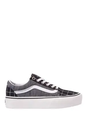 VANS Vans Old Skool Platform Woven Check Sneakers Multi/black