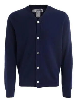 Comme Des Garçons Logo Cardigan - Black