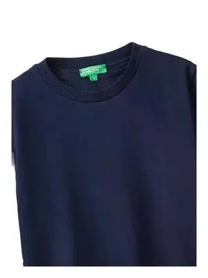 BENETTON Crewneck Short-sleeve T-shirt - Blue