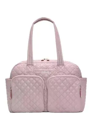 Mz Wallace MZ WALLACE Nik Quilted Duffel Bag Pink