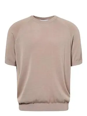 RAITH Riera Crew-neck Knitted Top Xl Sand