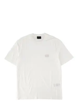 EMPORIO ARMANI Emporio Armani Embroidered Logo Crewneck T-Shirt