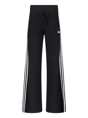 ADIDAS ADIDAS Wide Leg Knit Track Pants