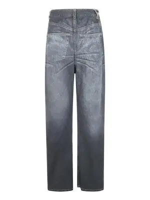 MAISON MARGIELA Five-pocket Straight Leg Denim Pants - Blu