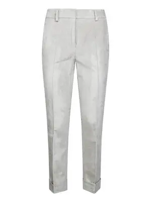 Incotex Tailored Velvet Pants - Beige