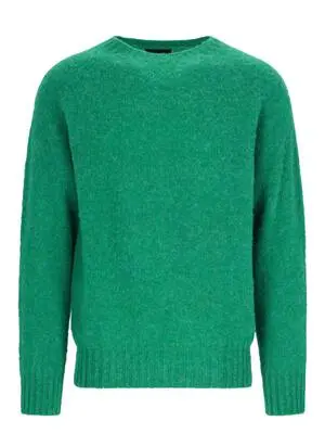 Howlin' 100% Wool Crewneck Sweater - Green