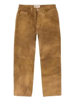 StÜssy Suede Classic Trousers - Tan
