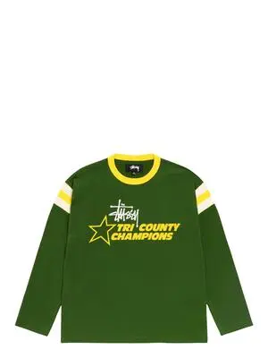 StÜssy Stussy Long Sleeve Ringer Tee Green