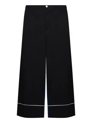 Marni Virgin Wool Trousers - Black