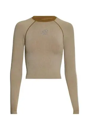 On ON X Loewe Long Sleeve Top Cream