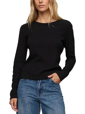 Z Supply Z SUPPLY Arlet Thermal Top Black