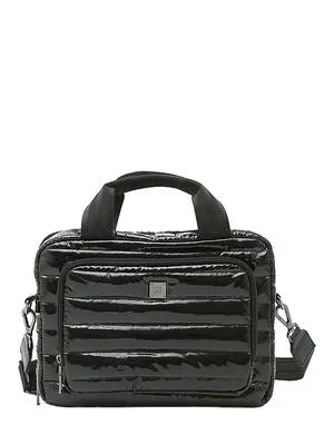 THINK ROYLN Stowaway Medium Quilted Travel Organizer - Black