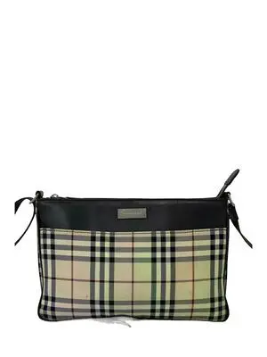 Burberry House Check Canvas Crossbody Bag - Neutrals