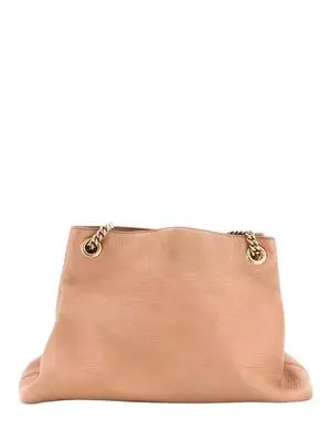 Gucci Soho Chain Strap Leather Shoulder Bag - Neutrals