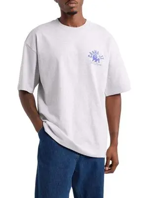 Carhartt Work In Progress Well Built Organic Cotton Graphic T-shirt Ash Heather