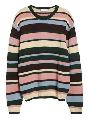 TANNER FLETCHER Tanner Fletcher Millhouse Striped Crewneck Sweater