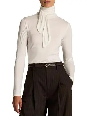 VINCE Vince Long Sleeve Mock Neck Top