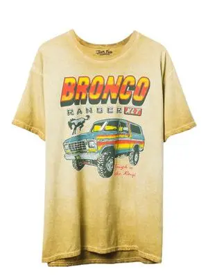 Junk Food Bronco Ranger Xlt Graphic T-shirt - Butternut