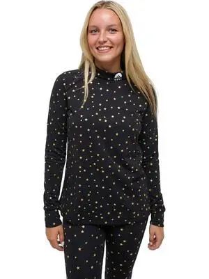 OOSC Baselayer Top Shining Star Print - Grey