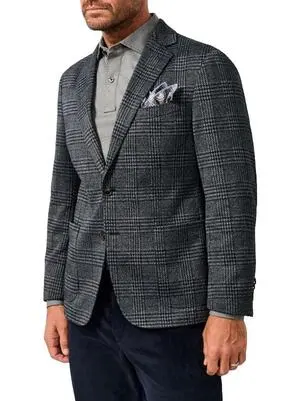 David Donahue David Donahue Cotton Blend Sport Coat Navy