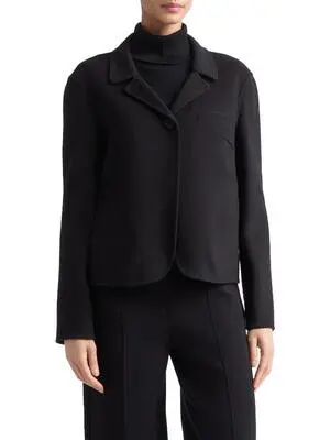 Lafayette 148 New York Wool & Cashmere Blazer - Black