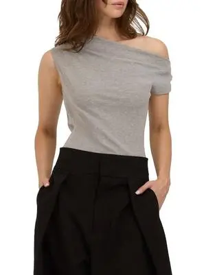 PROJECT SOCIAL T PROJECT SOCIAL T Laurel Off-The-Shoulder Top Htgrey