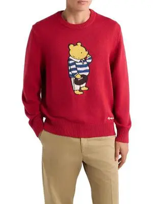 ROWING BLAZERS Rugby Pooh Sweater - Red