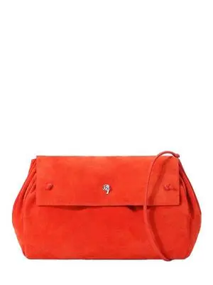 Staud Cy Oversized Clutch - Tangelo