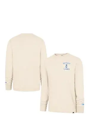 '47 Detroit Lions Heavy Slub Long Sleeve T-shirt - Tan