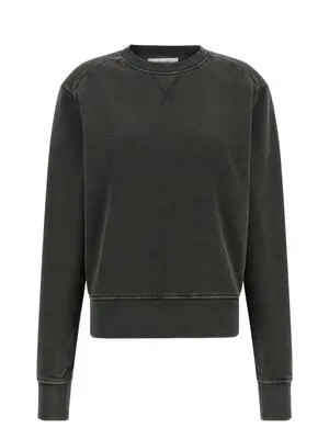ENTIRE STUDIOS Boxy Crewneck Sweatshirt - Black