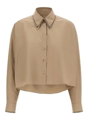 FABIANA FILIPPI Fabiana Filippi Embellished Long Sleeve Shirt