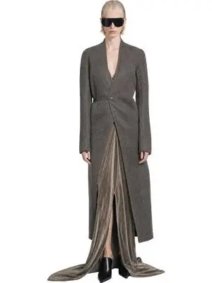 RICK OWENS Rick Owens Tower Lab Coat