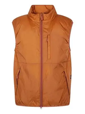 Aspesi Zip-up Gilet - Orange