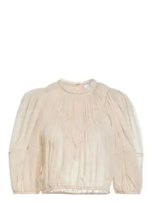 CHLOÉ Chloe Tulle Blouse