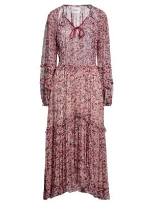Isabel Marant Étoile Printed Long Sleeve Maxi Dress - No
