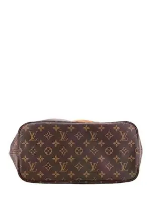LOUIS VUITTON Monogram Canvas Tote Bag - Brown